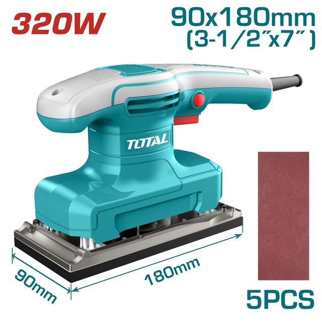 TOTAL Finishing sander (TF1301836)