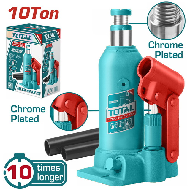 TOTAL Hydraulic bottle jack (ΤΗΤ109104)