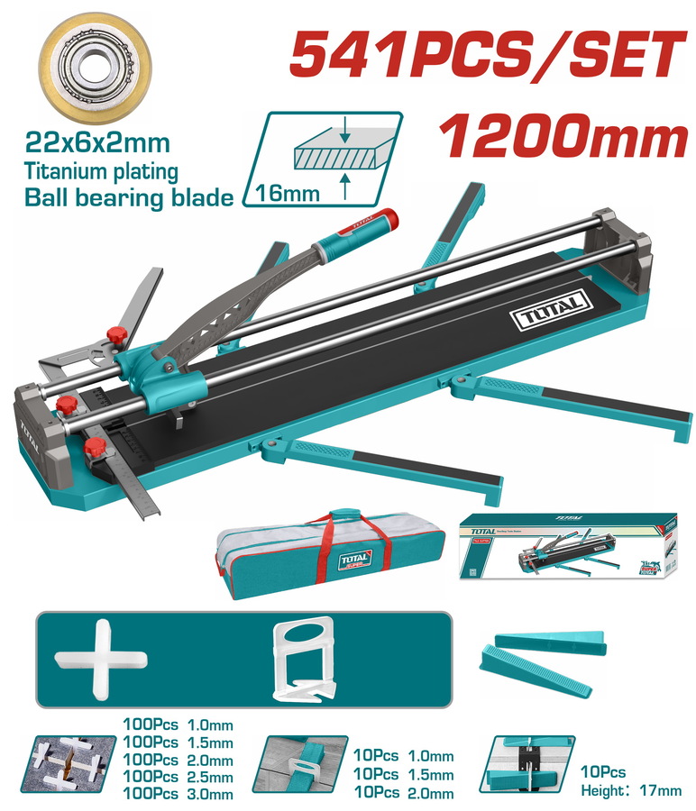 TOTAL Tile cutter kit (THTC12008)